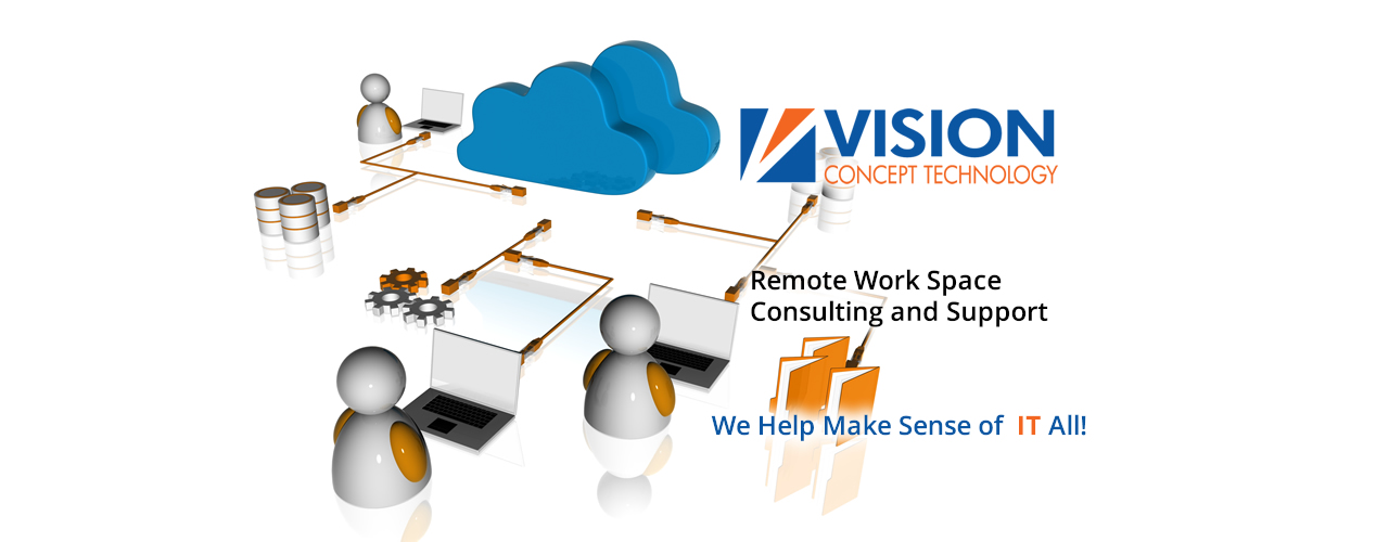 Remote Work Spaces | Vision Concept Technology | Columbus, OH